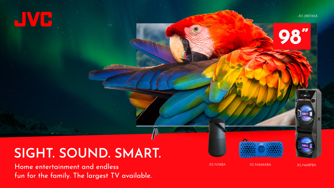 JVC Smart TVs & Portable Bluetooth Speakers | JVC TV