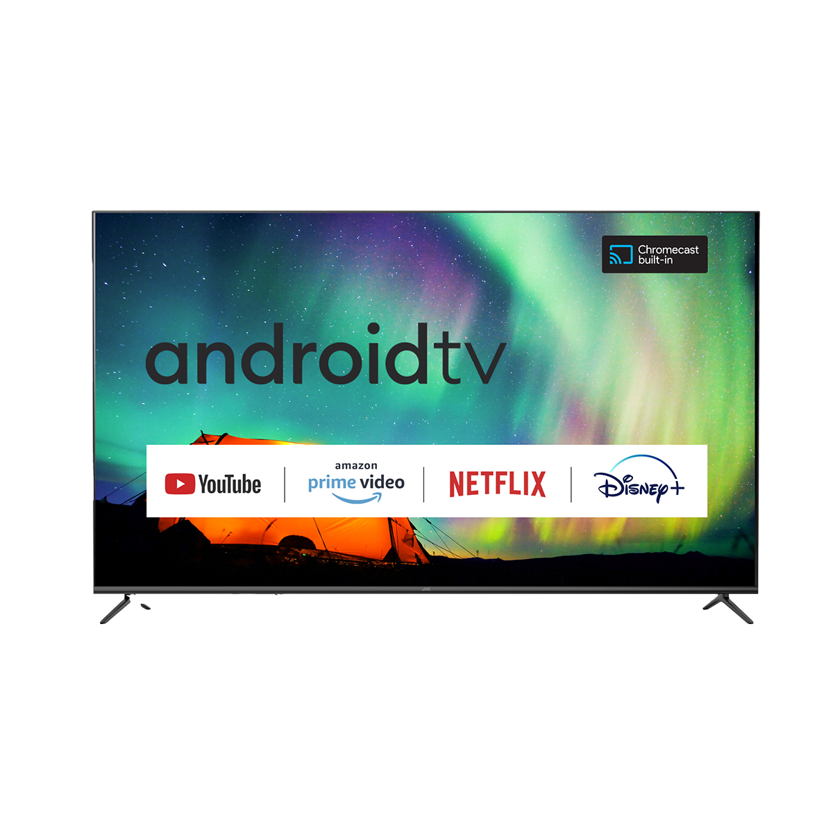 JVC 65 inch Edgeless 4K Android 11 Smart TV UHD AV-H657115A11