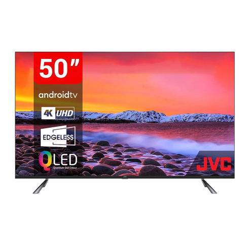 JVC 50 Inch Smart TV | 4K UHD Android TV with QLED AV-HQ507115A11 ...