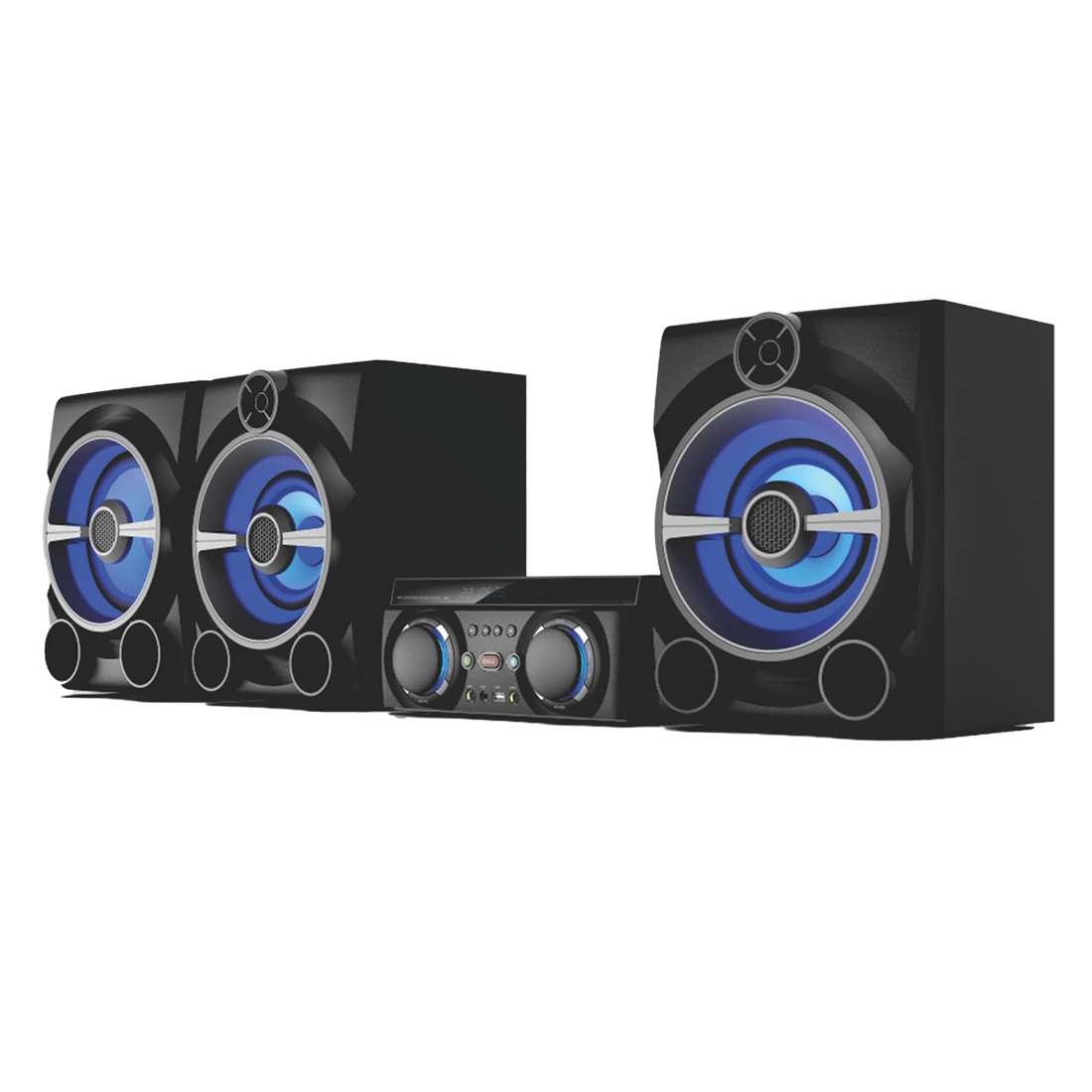 JVC 2 inch 232W DVD Mini HiFi System with Karaoke MX-N530B