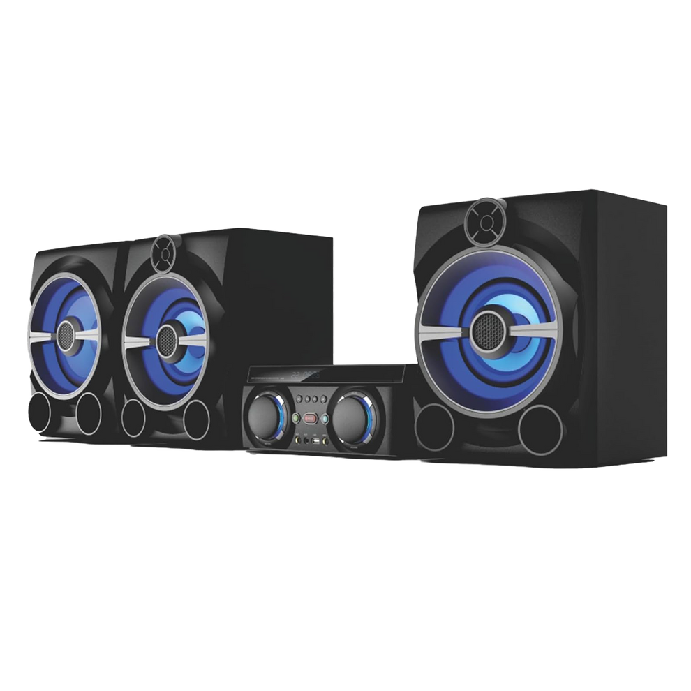 JVC 2 inch 232W DVD Mini HiFi System with Karaoke MX-N530B